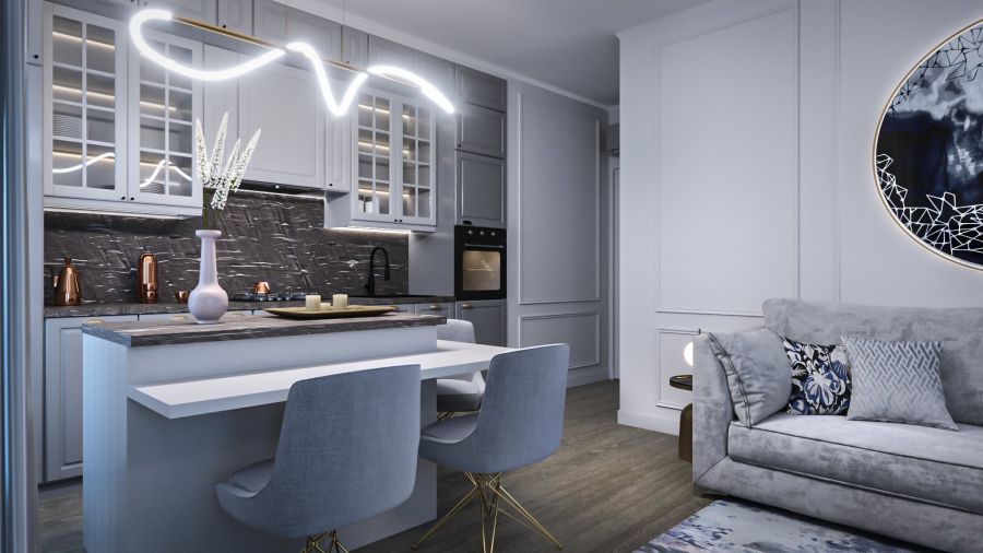 Дизайн интерьера кухни ️ 270 фото в квартирах и загородных домах